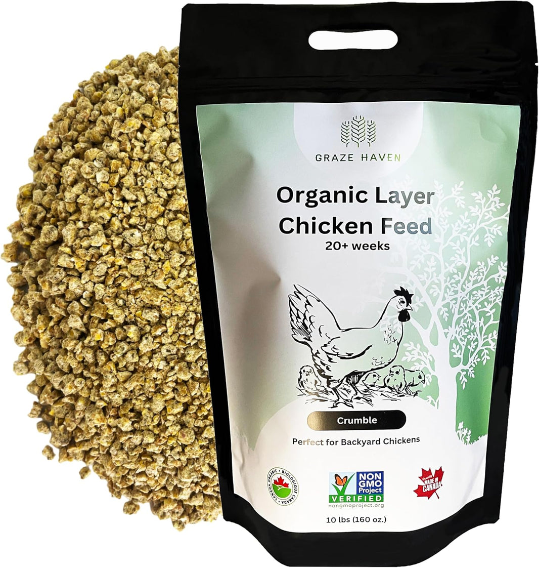 Graze Haven | Organic Chicken Feed